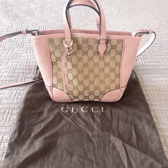 Gucci | Bags | Gucci Pink Tote Bag | Poshmark